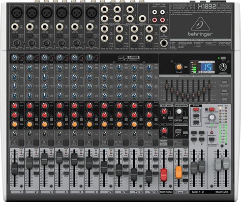 Микшерный пульт Behringer X1832USB: купить в Минске и Беларуси | цены и ...
