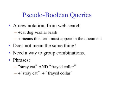 Query Models Use Types What Do Search Engines Do Ppt Download