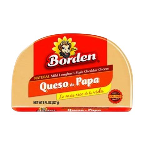 Borden Queso De Papa Mild Longhorn 8oz Farmacia Savia Farmacias Savia