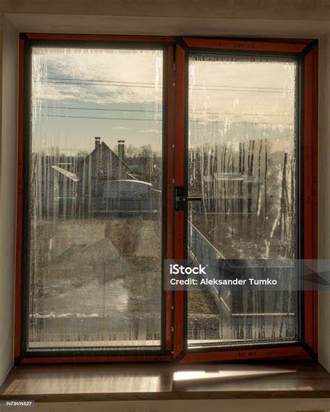 close up of double glazed window condensation causes by excessive