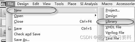 2 1 Orcad软件中怎么新建库文件？【orcad原理图封装库50问解析】 Orcad新建原理图封装 Csdn博客