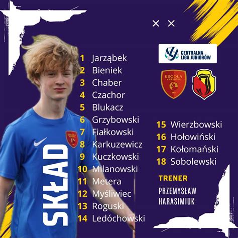 Escola 🔥 𝔻𝕫𝕚𝕖ń 𝕞𝕖𝕔𝕫𝕠𝕨𝕪 ⚽ 11 Kolejka Clj U 15 Rw Gr A Sezon 2023