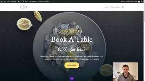 an introduction to the wordpress dashboard with divi loaded youtube