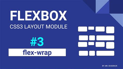 Flex Wrap CSS Flexbox Module YouTube