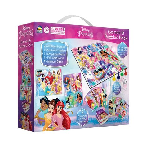 Disney Princess Games And Puzzle Pack Disney Princess Games Princess