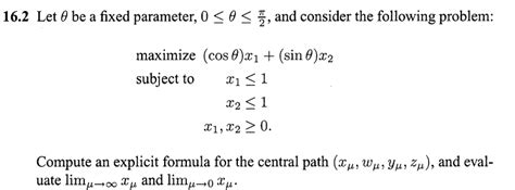 Solved 6 2 Let θ be a fixed parameter 0θ2π and consider Chegg com