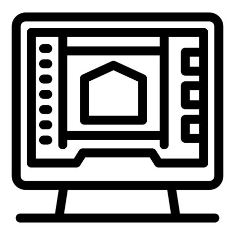 Architect Designing Modern House On Computer Software 47438526 Vector Art At Vecteezy