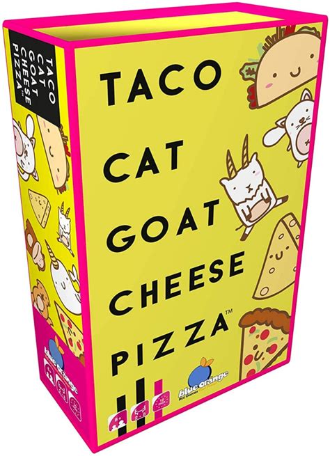 Taco Cat Goat Cheese Pizza Card Game Bright Star Toys
