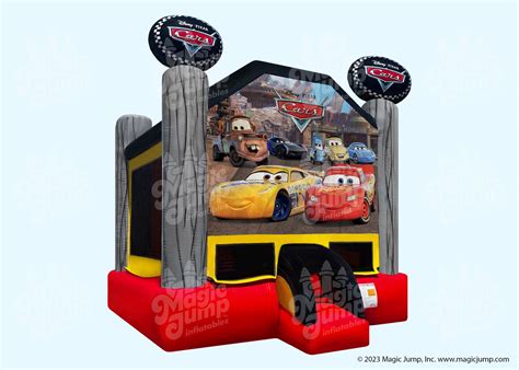 13 Pixar Cars Bounce House Magic Jump Inc