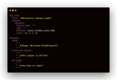 Keinvsee View A Player S Inventory Spigotmc High Performance Minecraft Community