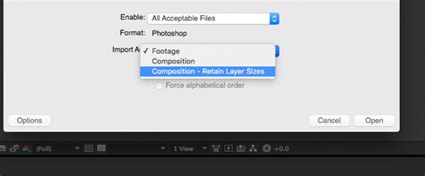 Importing Photoshop Graphics In After Effects
