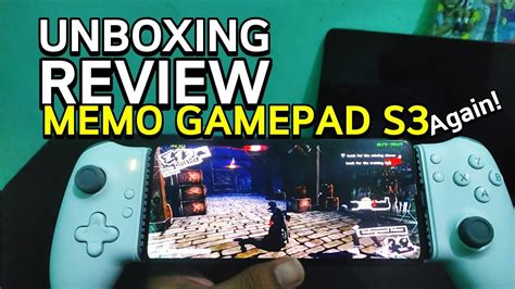 UNBOXING REVIEW MEMO GAMEPAD S AGAIN CODM Test YouTube