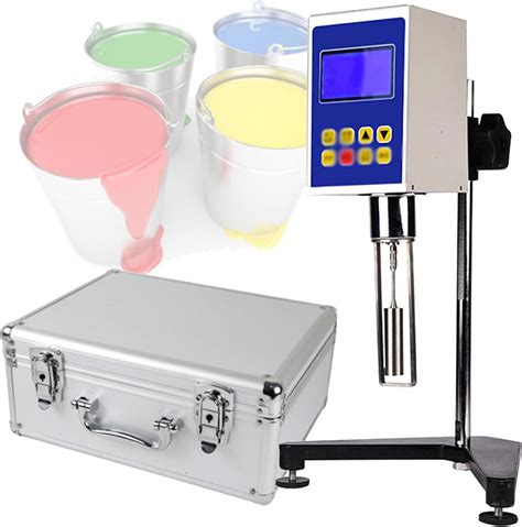 Digital Rotary Viscometer With Lcd Large Screen 4 Rotors For Accurate