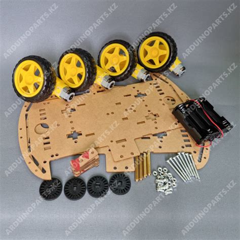 Шасси 4wd для arduino робота продажа цена в Алматы Моделизм от