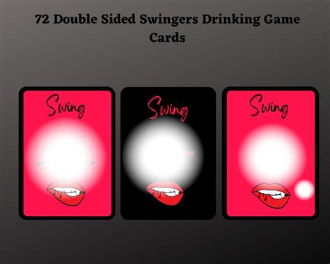Swingers Game Swingers Ice Breaker Games Swingers Party Etsy