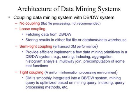 Data Mining Primitives Languages And System Architectures2641 Ppt