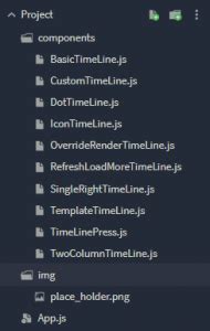 Show Timeline Using React Native Timeline ListView About React