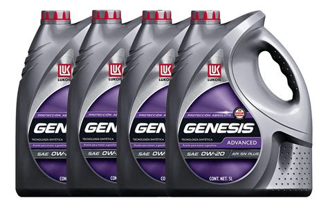 Caja Aceite Motor Lukoil Genesis 100% Sintetico 0w20 Sn Plus | FILTROPOLIS