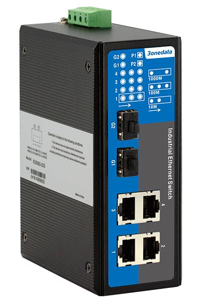 6口全千兆二层非网管型工业以太网交换机 工业交换机 三旺通信 全球工业互联网解决方案提供商