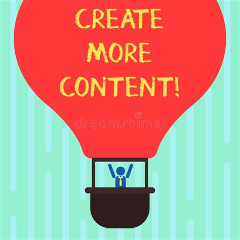 Word Writing Text Create More Content Business Concept For Write Words Sentence To Attract