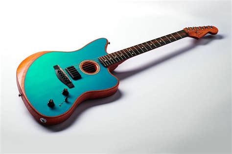 Fender пополнила серию гибридных гитар Acoustasonic моделью Jazzmaster ...
