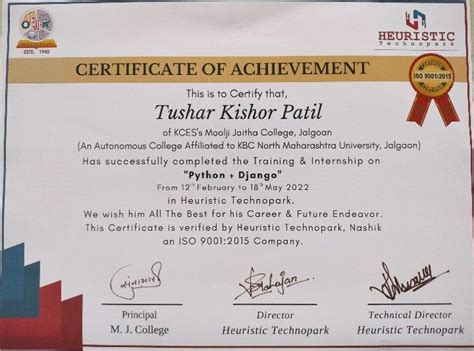 Tushar Patil Posted On Linkedin