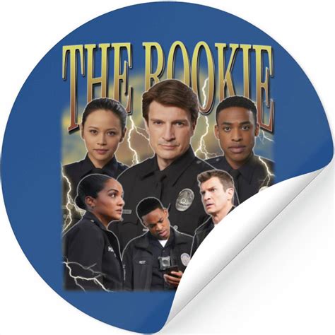 Vintage The Rookie Stickers The Rookie Stickers The Rookie Stickers