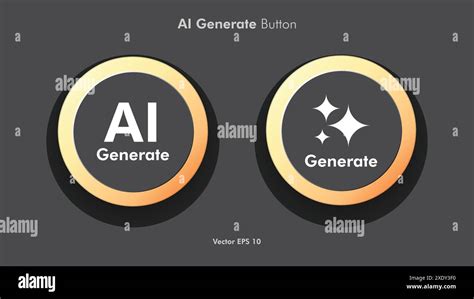 Generate Ai Button User Interface Artificial Intelligence Ui Ux Design
