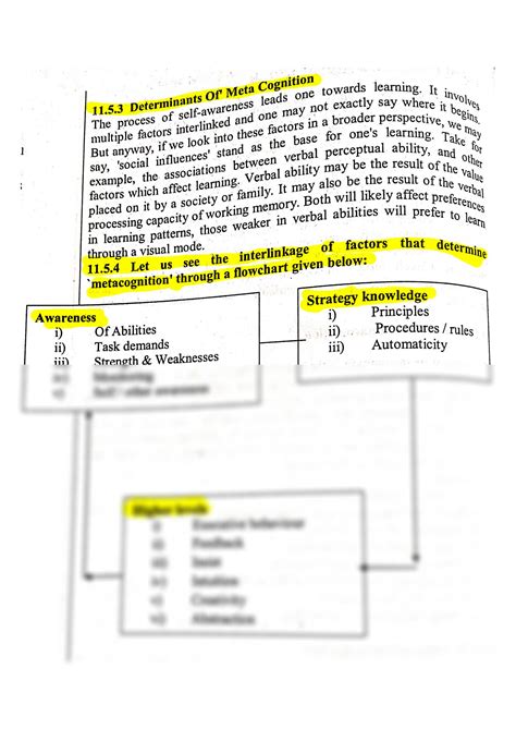 Solution Structure Of Metacognition Studypool
