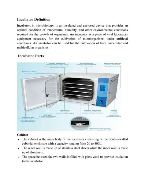 SOLUTION Incubator Lab Studypool