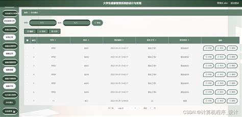 附源码计算机毕业设计ssm 大学生健康管理系统的设计与实现 Csdn博客