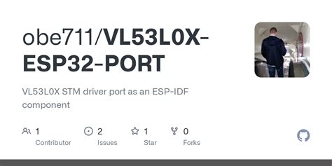 Github Obe711vl53l0x Esp32 Port Vl53l0x Stm Driver Port As An Esp