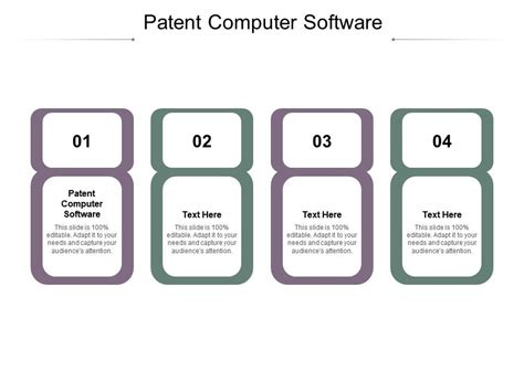 Patent Computer Software Ppt Powerpoint Presentation File Guide Cpb