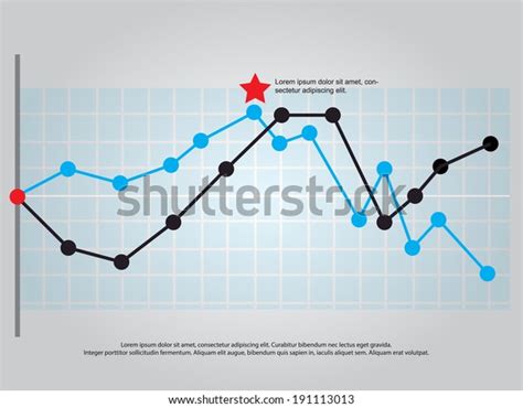 Line Graph Vector Stock Vector Royalty Free Shutterstock
