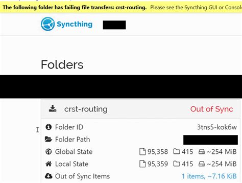Receive Only Folder No Local Changes Shown But One File Isn T Deleted Issue