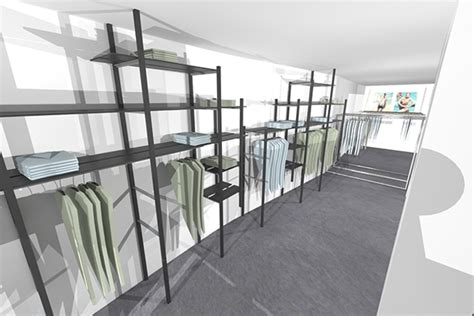 Second Female Store Design Visuals Impressions On Behance