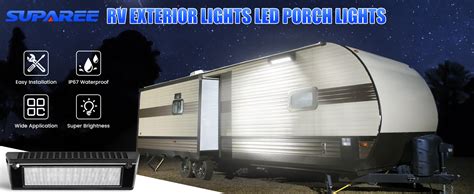 Suparee 12v Led Lights Campervan Led Caravan Light Exterior Motorhome Awning Light Led 6000k