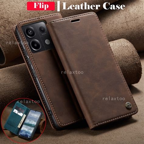Poco X G Flip Matte Leather Casing For Xiaomi Poco X Pro F Pro Pocophone X Pro F Pro