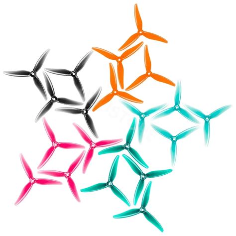 24pcs 51466 V2 Fpv Propeller 5inch 3 Blade Propeller Drones Propeller