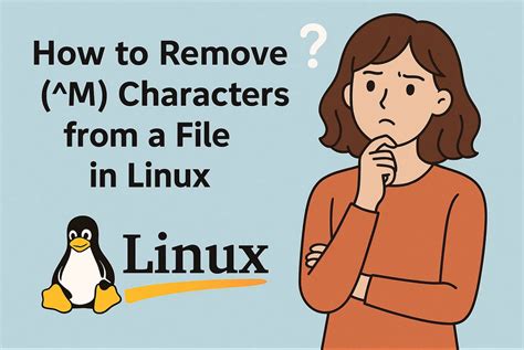 how to remove m characters from a file in linux