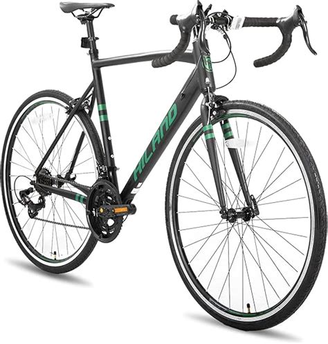 Hiland 700c Road Bike 14 Speed Aluminum Frame Racing Bike City Commuter Bicycle
