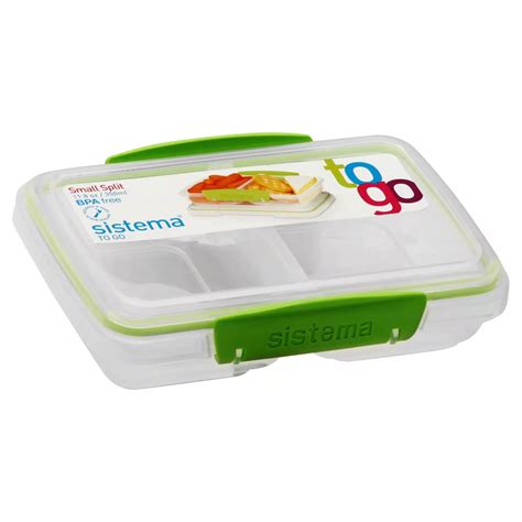 Sistema Small Split Plastic Container Shop Food Storage At H E B
