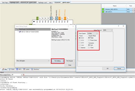 Solved Fm0 With Miniprog3 Infineon Developer Community