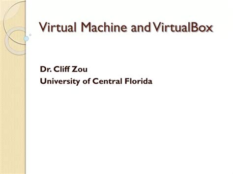 PPT Virtual Machine Advantages And Networking In VirtualBox PowerPoint Presentation ID