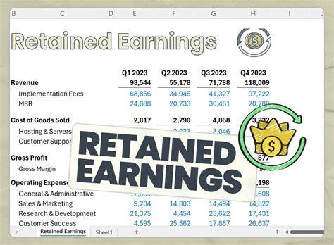 Retained Earnings Model Wiz