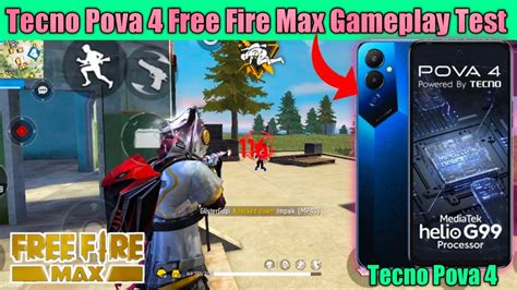 Tecno Pova Free Fire Max Gameplay Test Tecno Pova Free Fire Max Test Free Fire Max Gaming
