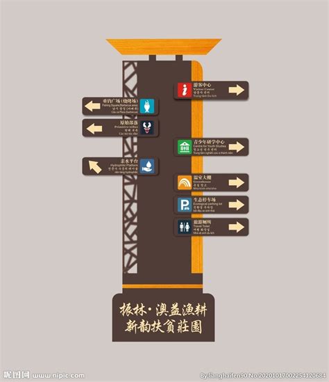 方向指示牌设计图 其他 广告设计 设计图库 昵图网