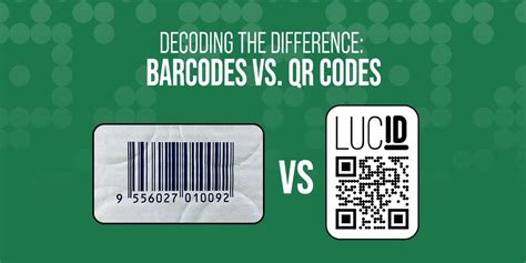 Decoding The Difference Barcodes Vs Qr Codes — Lucid Green