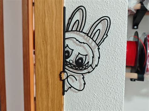 Labúbu Wall Art Door Art Labuboo Labu Bu By Jotasct Makerworld Download Free 3d Models