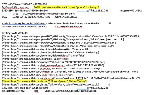 qlik sense common error messages when using saml qlik community